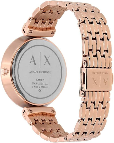 Armani Exchange AX5901 36 mm Rose Gold Women Watch – Our World Of Style