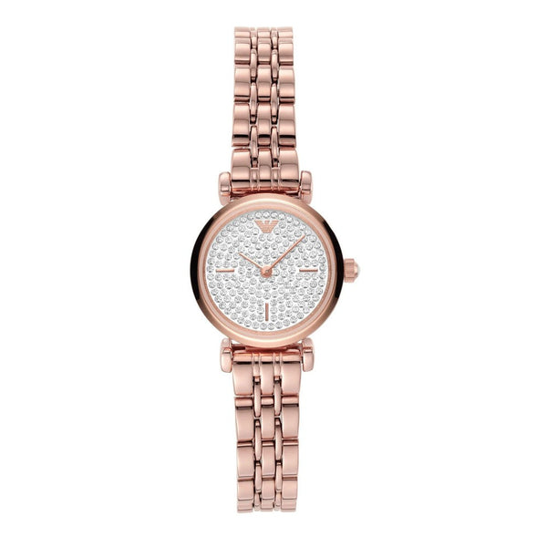 Emporio Armani AR11266 Gianni T-Bar Quartz Women's Watch – Our World Of ...